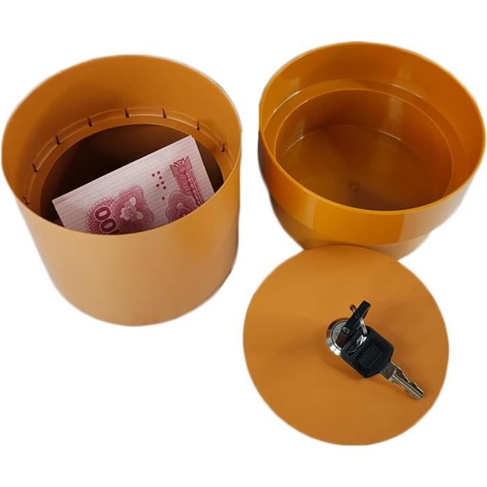 Coffre - Fort De Pot De Fleurs De Dérivation Avec Serrure À Clé Qui ...