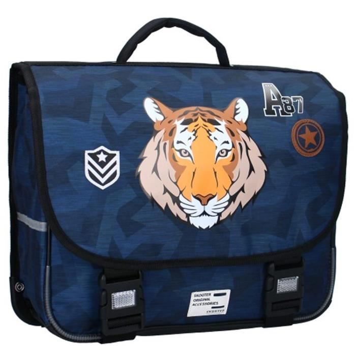 Cartable Tigre Cool 38 CM - Cdiscount Bagagerie - Maroquinerie
