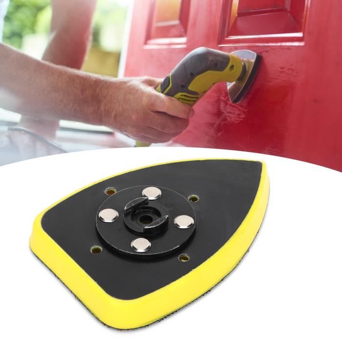 LAN Tampon De Ponceuse Patin De Ponage Triangulaire Universel Pour Le ...