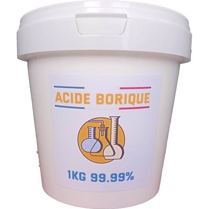 ACIDE BORIQUE 1 KG Poudre Pied Insecticide Cafards Fourmis Insectes ...