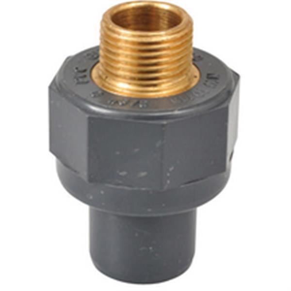 GIRPI Embout avec filetage laiton K62 PVC-U femelle-mâle diamètre 20 ...