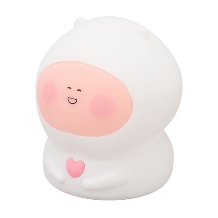 GOTOTOP Lampe en silicone Fat Peach USB Fat Peach Night Clapping Lamp ...