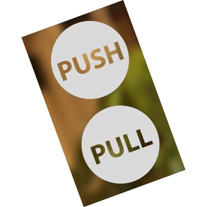 Sticker Murau - Limics24 - Push Door Stickers Tirez Autocollants Porte ...