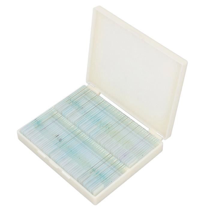 ZENFUN Lot De 300 Lames De Microscope Et 300 Lamelles De 22 X 22 Mm En ...