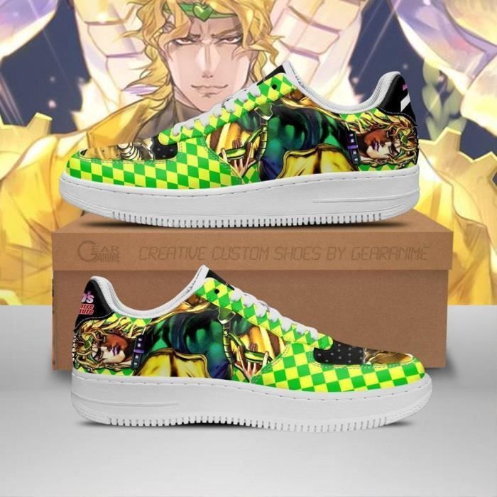 Baskets Anime JoJo Dio Brando Chaussures de course pour Homme Femme ...