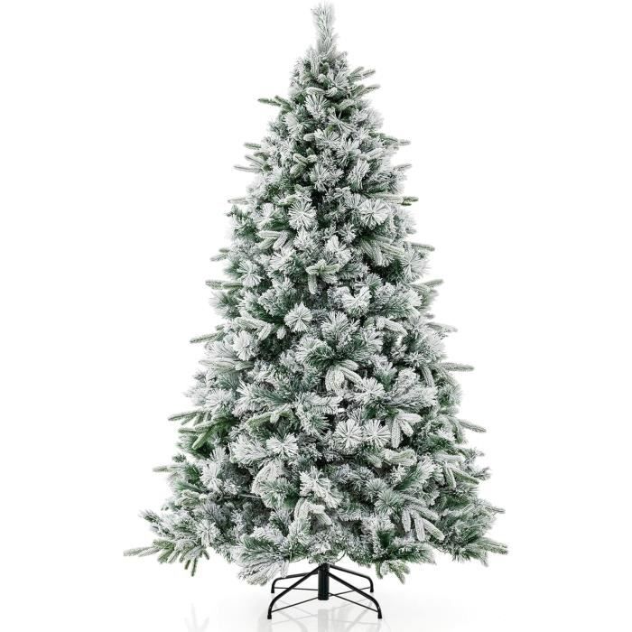 Sapin de Noël Artificiel Lumineux - RELAX4LIFE- 180CM - 250 Lumières ...