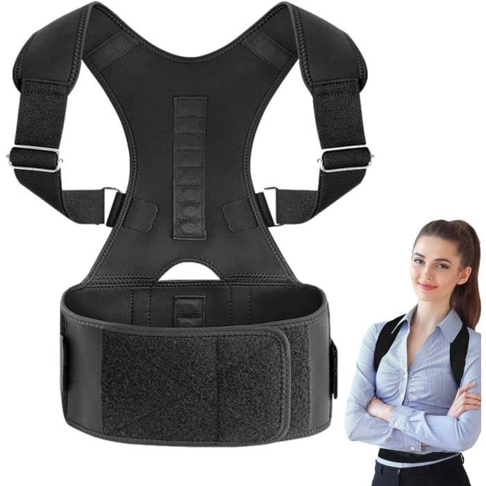 Orthèse Dorsale Réglable Pour La Posture - Correcteur De Posture Du Dos ...