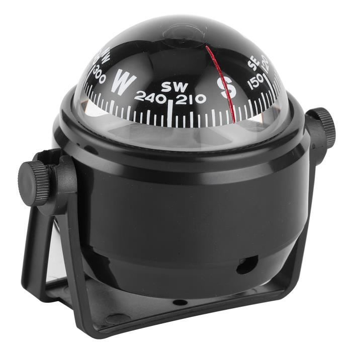 Boussole - ZJCHAO - Boussole LED de Tableau de Bord - Étanche ...