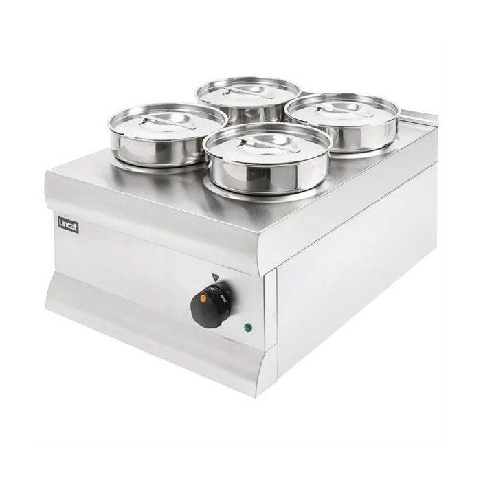 Bain-marie 4 pots de 4,5 Litres, 750 W, LINCAT - Cdiscount Electroménager