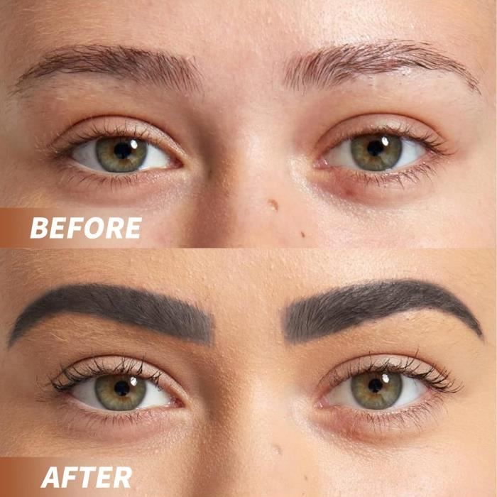 Sourcils Mascara Gel Waterproof, Crème Liquide Pour Sourcils Pour La ...