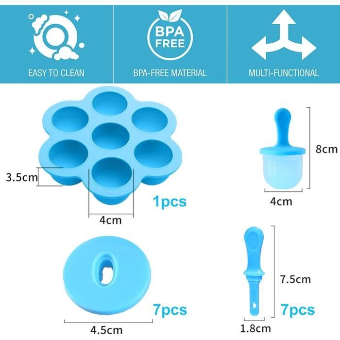 Moule à Sucette glacée,moulle à glace silicone,moulle à glace magnum ...