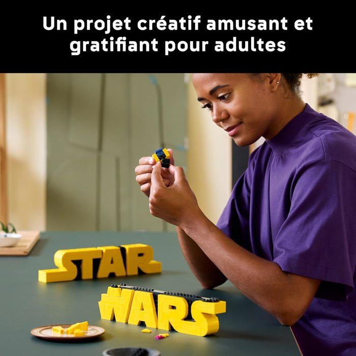 Maquette Star Wars en briques - PAPECO - Logo Collector DIY, Décoration ...