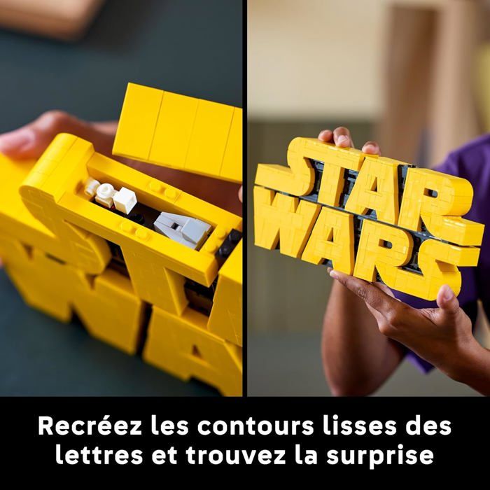 Maquette Star Wars en briques - PAPECO - Logo Collector DIY, Décoration ...