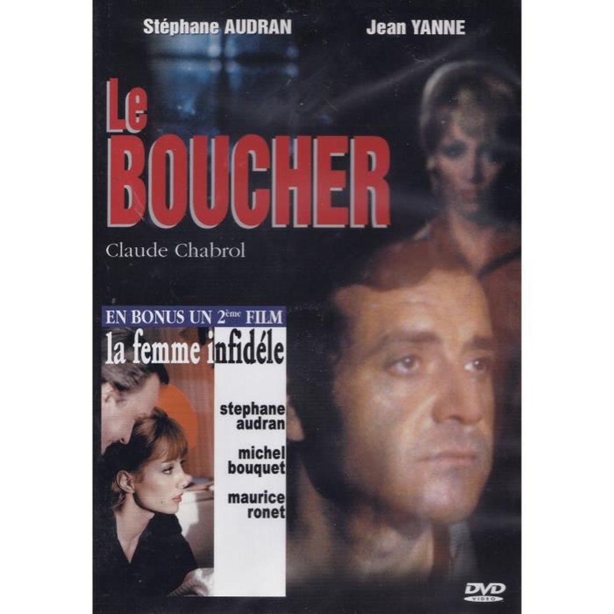DVD - Le boucher / La femme infidéle - Claude Chabrol - Cdiscount DVD