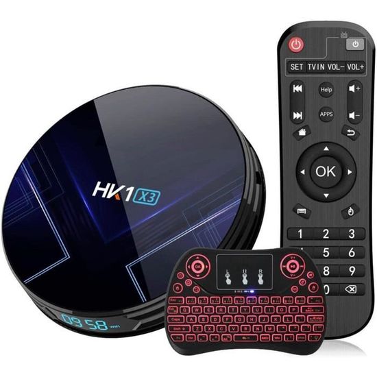 Android TV Box 9.0 [4 Go + 128 Go] Amlogics905x3 Cortex A55 Mali G31 ...