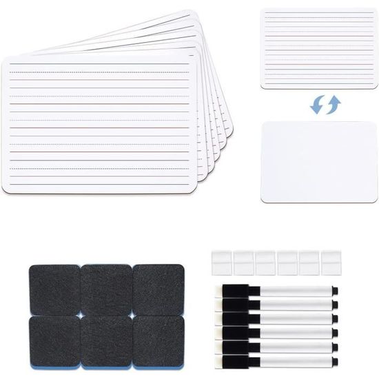 Mini tableau blanc, petit tableau d'écriture avec tableaux blancs ...