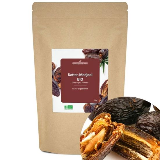 Dattes Medjool BIO - Fruits séchés en vrac - 1kg - Cdiscount Au quotidien