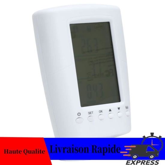 HURRISE Prise Thermostat Sans Fil Programmable Multifonctionnel - Cdiscount Bricolage