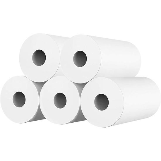 Lot de 10 rouleaux de papier thermique pour appareil photo instantané ...