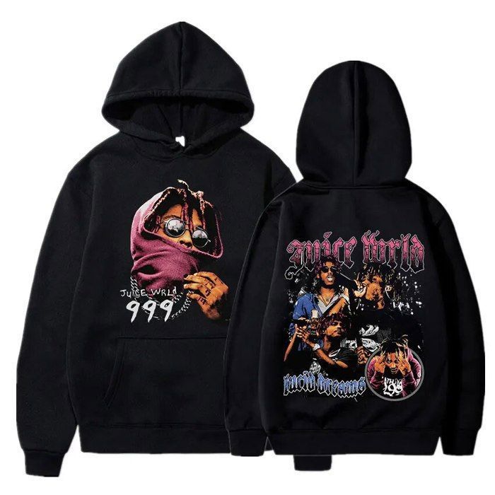 Rared Juice-Sweat à capuche PVD pour hommes et femmes,pulls Hip Hop ...
