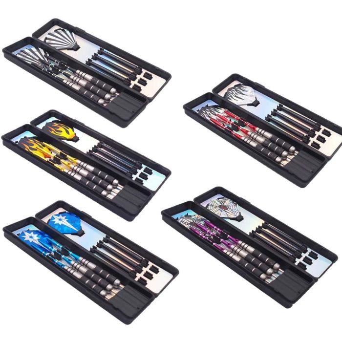 Ricoy Lot de fléchettes professionnelles avec pointe en acier 22 g 2BA ...