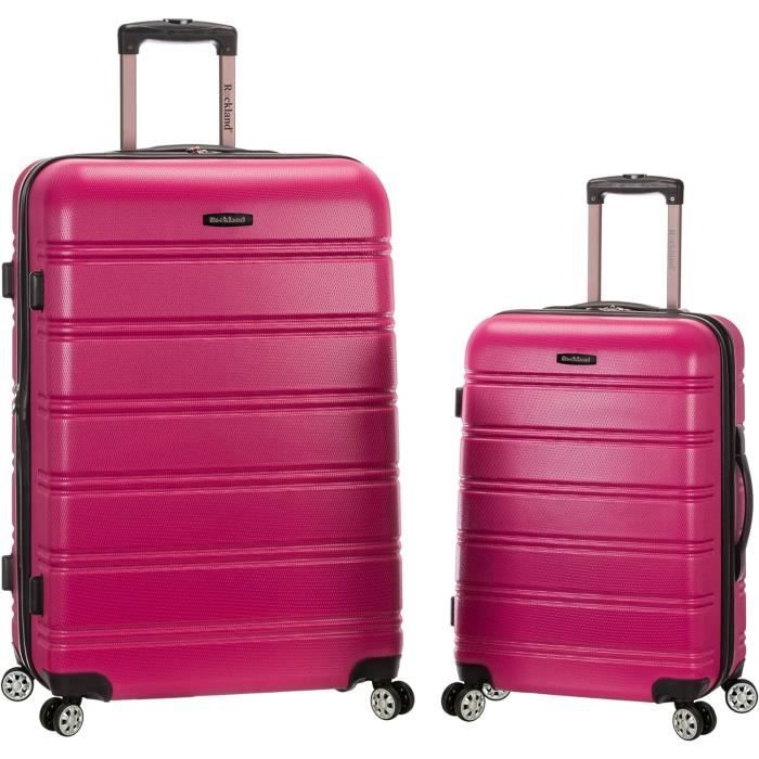 Melbourne Valise Rigide Extensible À Roulettes Pivotantes, Magenta ...
