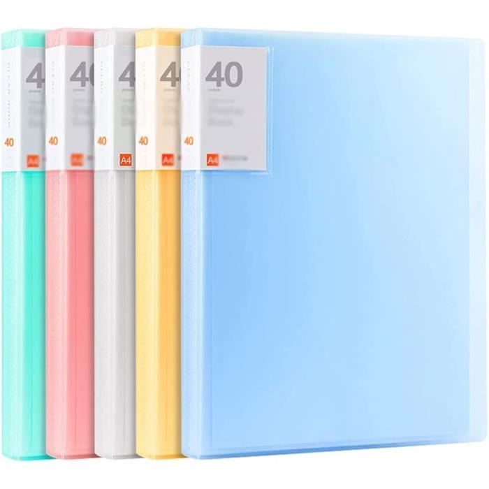 20 Pochettes Fichier Dossier papier A4 Papier Documents Magasin de ...