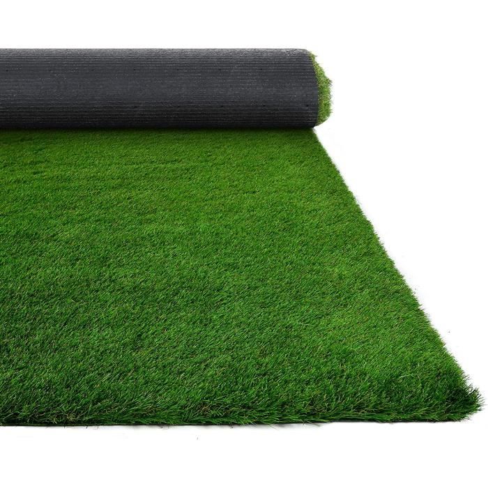 Gazon Synthetique - Pelouse Artificielle,Pelouse Synthetique Exterieur en 6 Epaisseurs,Lemon ...