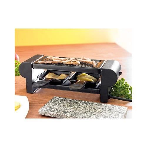 Mini-raclette avec grill et pierre à cuisson - Cdiscount Electroménager