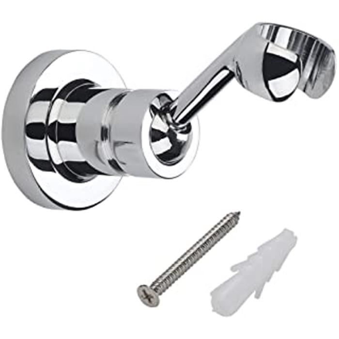 Support Douche Support Douchette Mural 360 Degrés Reglable pour Tuyau ...