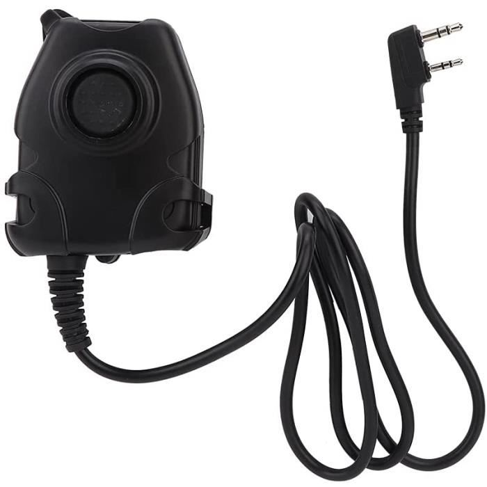 TALKIEWALKIE Adaptateur PTT, Clip de Ceinture ABS 360 degrés Stable ...