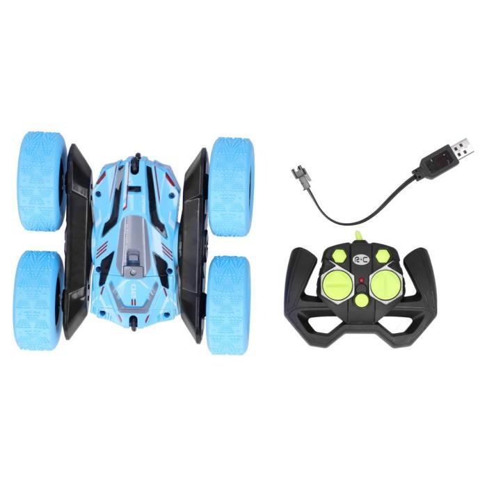 Zerone Voiture radiocommandée double face Voiture de dérive télécommandée double face 2.4G ...