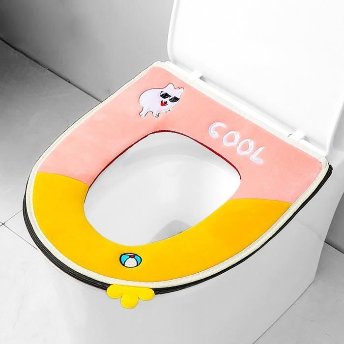 Accessoires salle de bai,Nouveau siège de toilette tapis ensemble salle ...