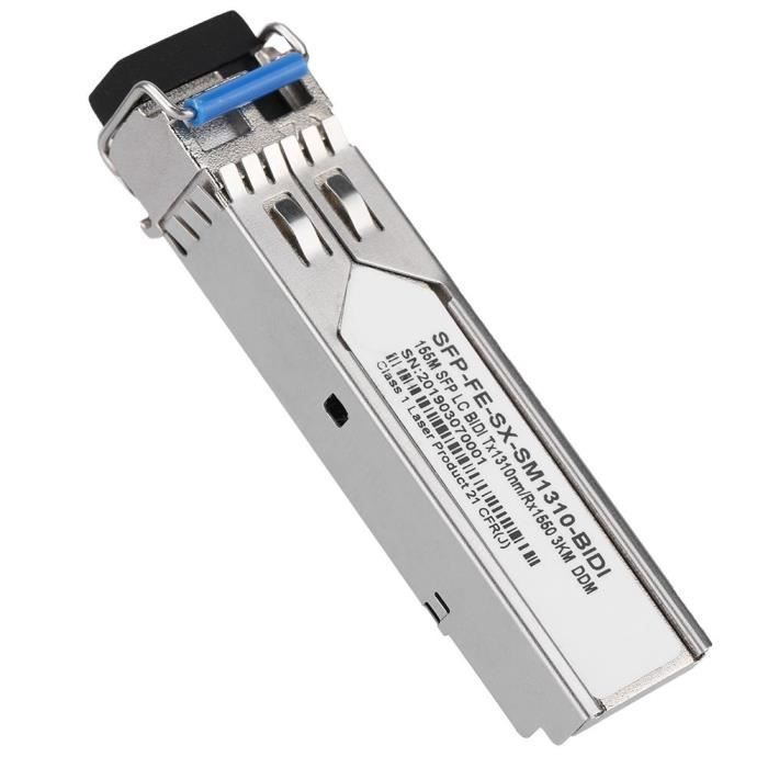 ZJCHAO module optique émetteur-récepteur SFP-FE-SX-SM1310-BIDI Module ...