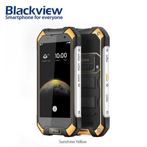 Smartphone Blackview BV6000S 2G+16G 4G Téléphone IP68 4.7 pouces-Jaune ...