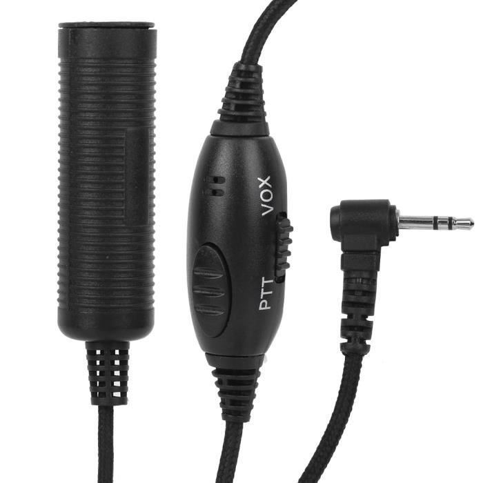 -PTT Câble PTT Câble adaptateur militaire 2,5 mm prise à une broche ...