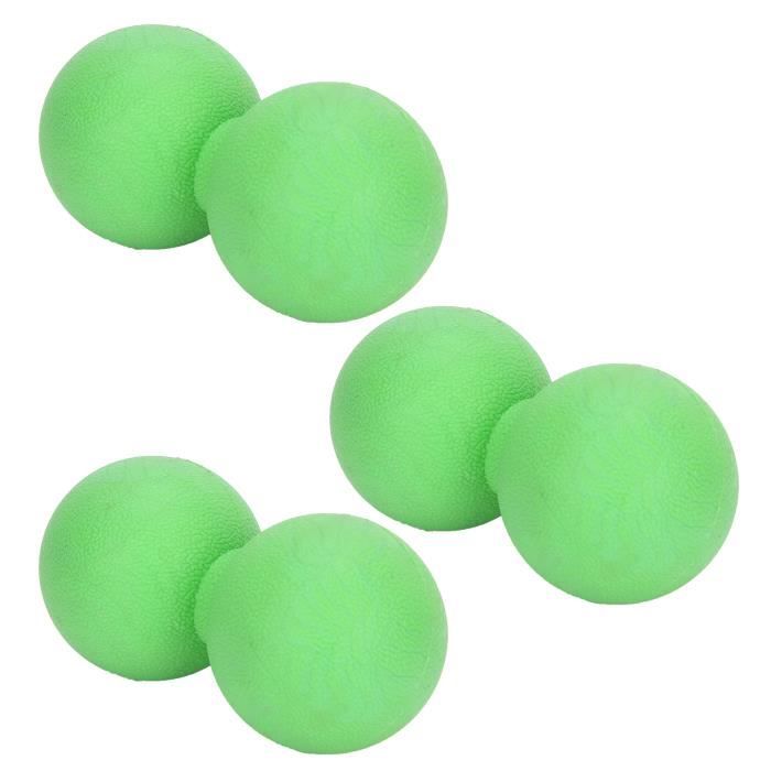 KIMISS Balle de massage relaxant musculaire 3pcs Yoga Formation Boule ...