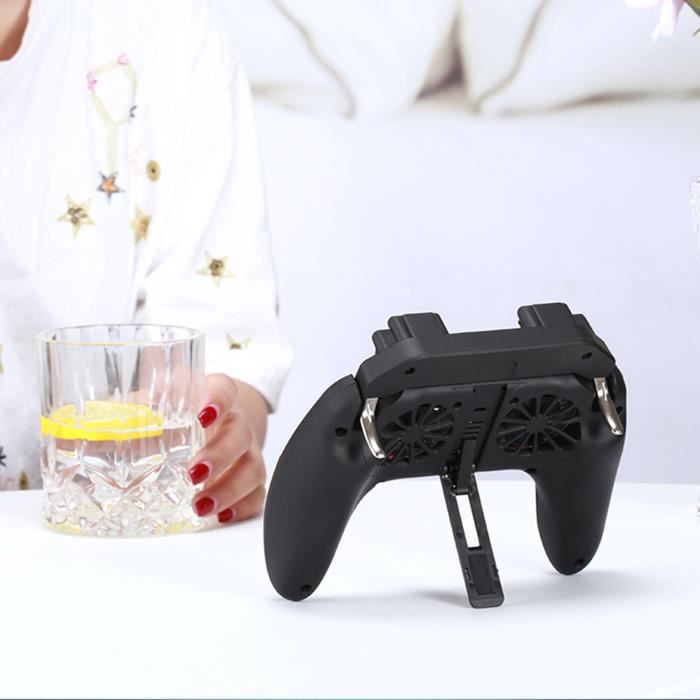 Qqmora Manette de jeu pour Smartphone Manette de jeu avec double ...