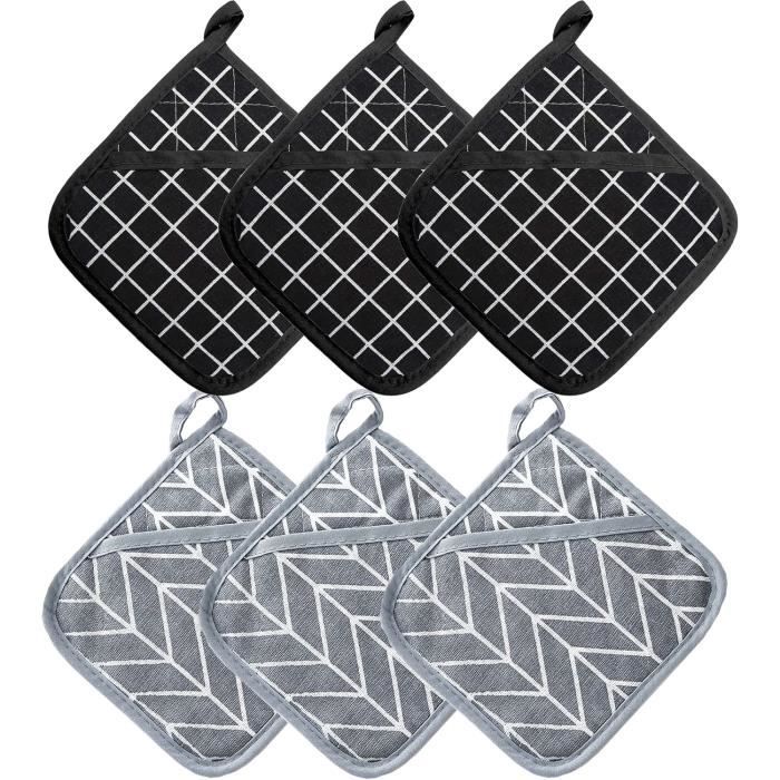 Maniques Cuisine et Gant Four Résistants à la Chaleur 550 ℉, Gant ...