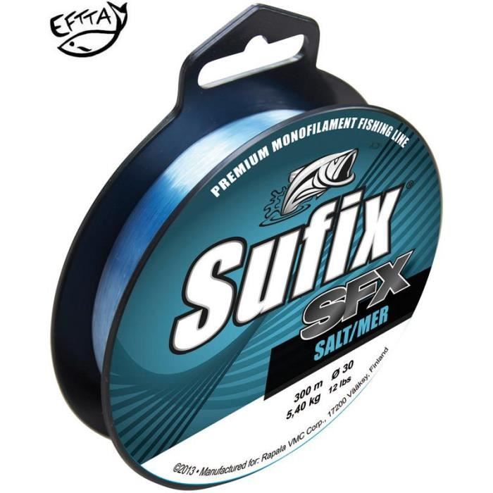 NYLON MER SUFIX SFX SALTWATER BLUE - 300M (300 - 25/100 - 3.3 ...