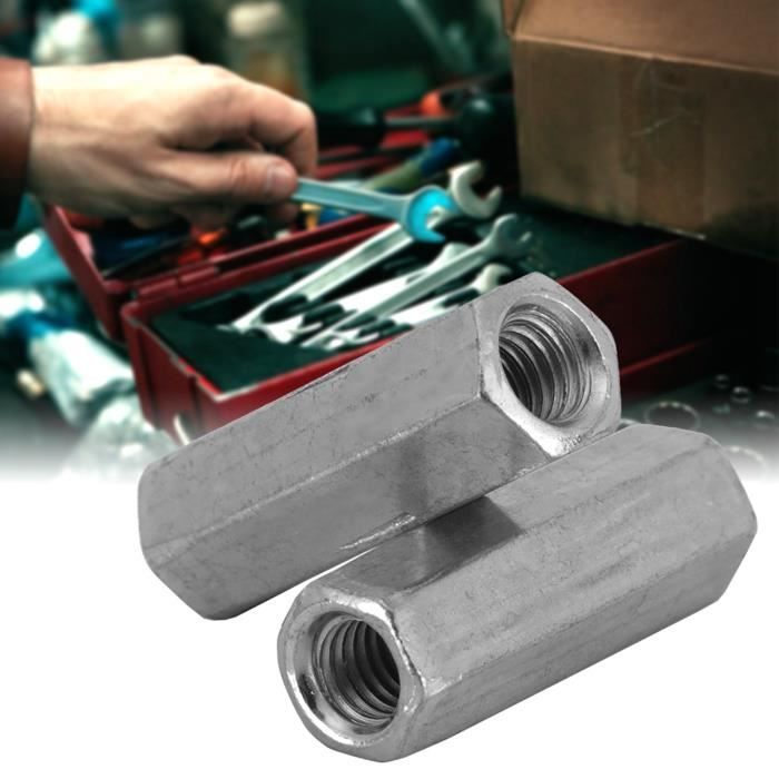 SURENHAP crous Longues 10pcs crou à Tige Longue Hexagonal Douille crou Filetées Attaches ...