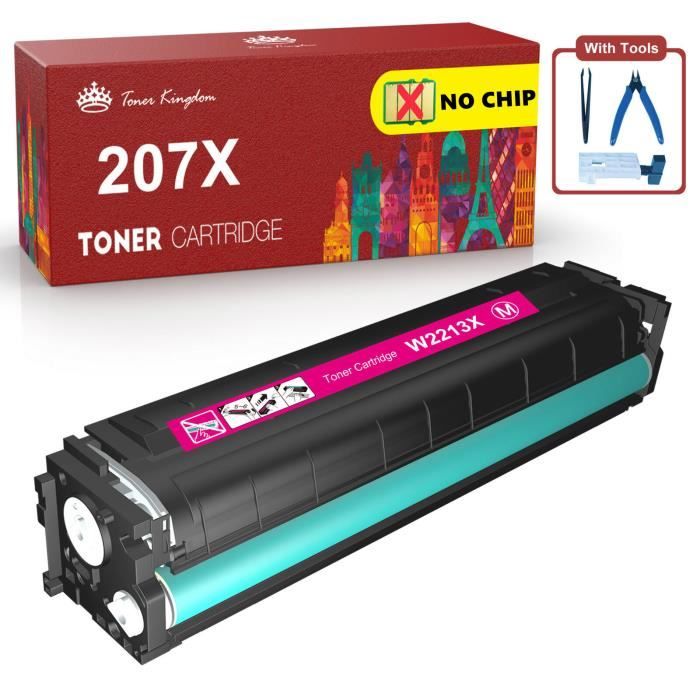 Toner Magenta compatible pour HP 207X pour HP Color Laserjet Pro MFP ...