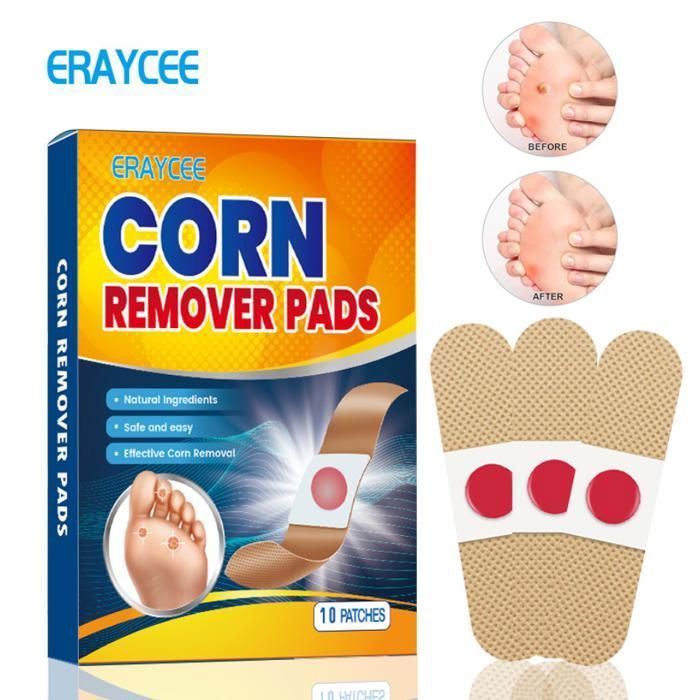 Pansements Anti-Verrue Plantaire, 10 Pièces - Traitement Efficace pour ...