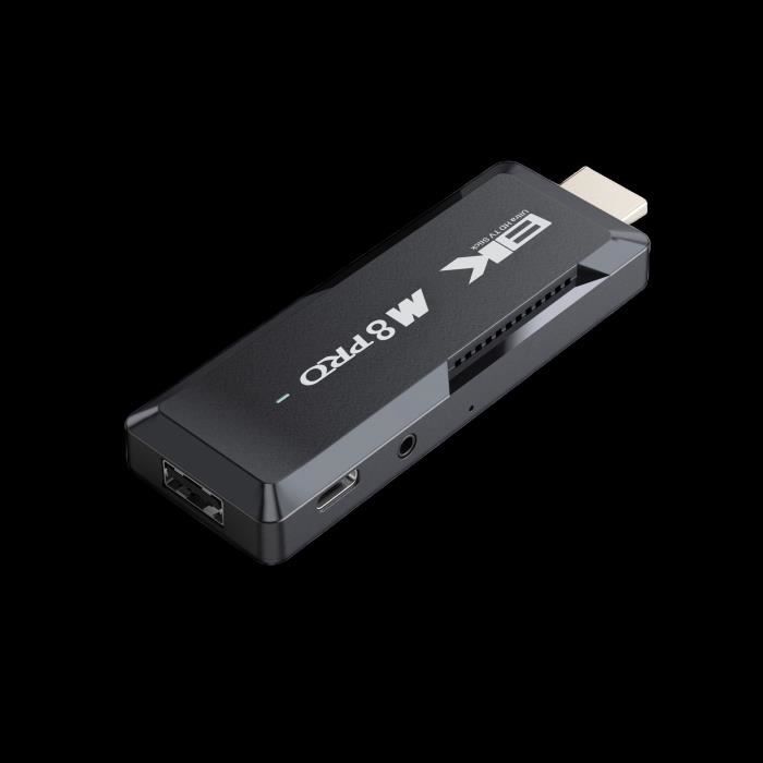 Box multimedia Clé TV 2+16G, Décodeur TV M8 PRO Android 12.1 HD double ...