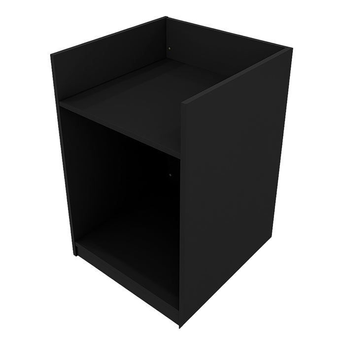 Comptoir de Vente Pour Caisse en MDF Noir TB60 Meuble de Commerce ...