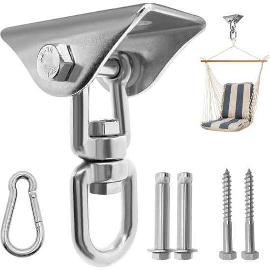 304 Stainless Steel Ceiling Hook with 450kg Capacity - Ceiling Hook 360 ...