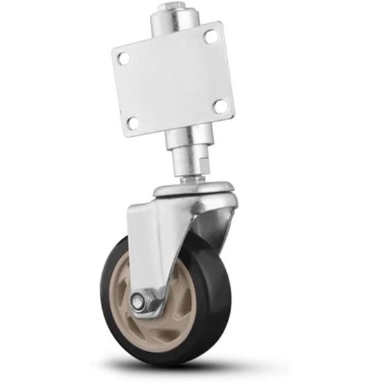 Roue à Ressorts Charge Lourde,roulettes de Portail pivotantes en ...
