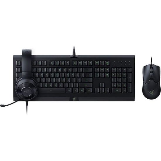 Razer Power Up Gaming Bundle Cynosa Lite + Viper + Kraken X Lite US ...