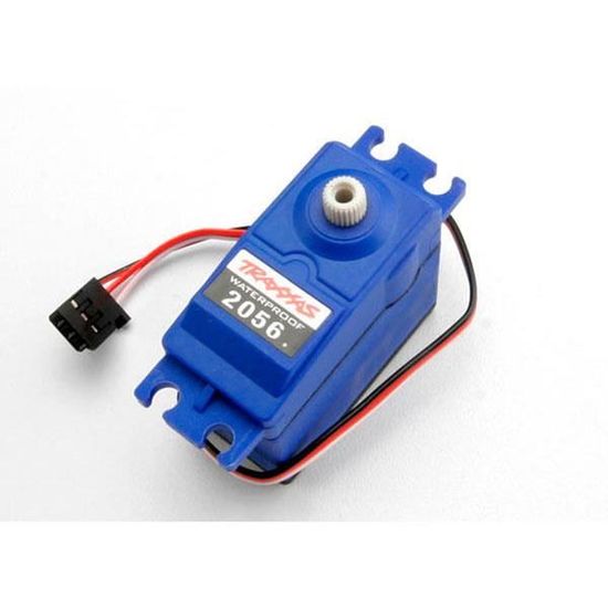 Servo digital étanche boitier bleu - Traxxas 2056 - Cdiscount Jeux - Jouets