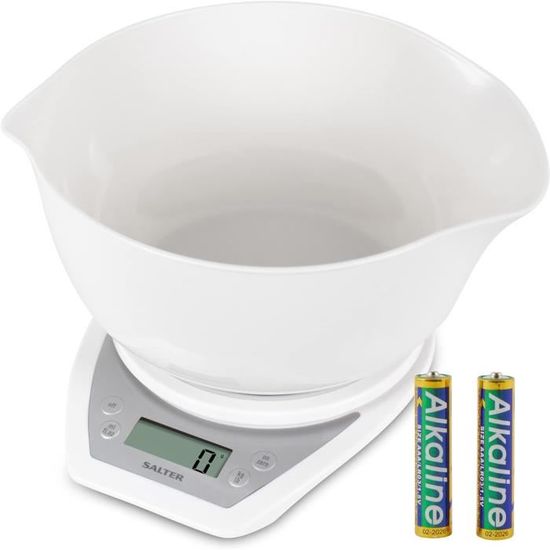 1024 Whdr14 Balance De Cuisine Électronique Avec Bol 2 Litres, Balance ...